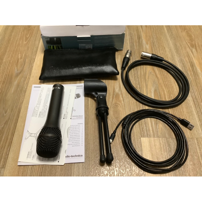 鐵三角 直播用 Podcast ATH AT2005USB USB/XLR 心型 指向性 動圈型 麥克風 | 蝦皮購物