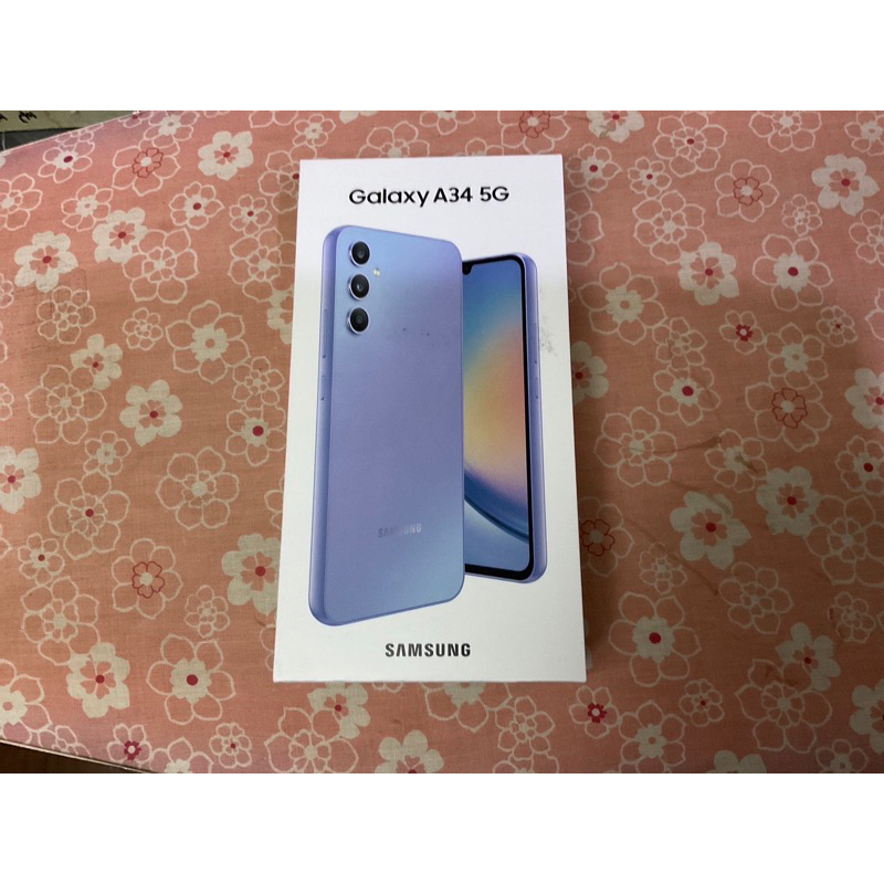 SAMSUNG Galaxy A34 紫色5G（容量128G) 全新機 | 蝦皮購物