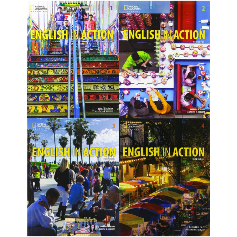 【現貨】English in Action (1/2/3/4), 3/e with Online Workbook /Foley | 蝦皮購物