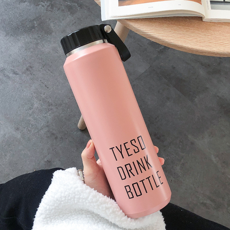 新款現貨 環保大容量500ml/710ml 304不鏽鋼戶外運動水壺 便攜壺 車載杯 太空壺 手提式運動壺 隨手杯保溫杯 | 蝦皮購物