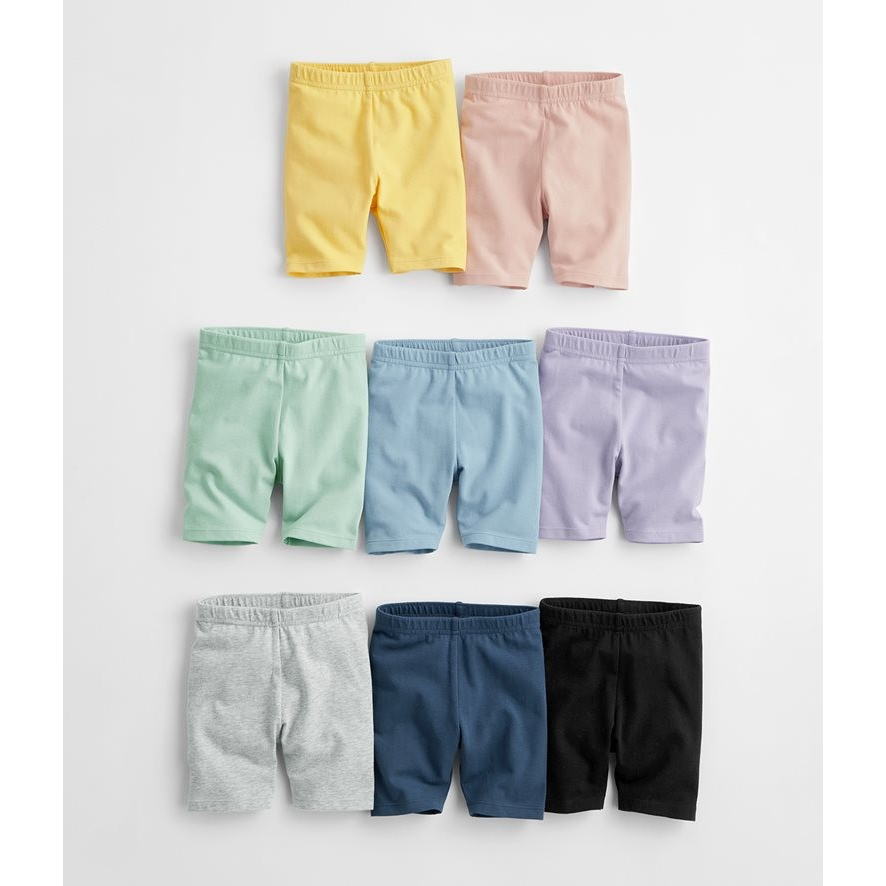 【瞳嗇系-二手9成新/嬰幼兒童裝】(尺寸:80)lativ米格-彈力五分內搭褲-Baby(2色可以選) | 蝦皮購物