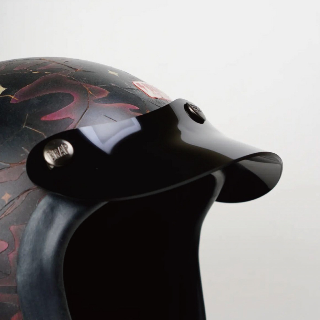 【Knockout】Brap Helmet 短帽簷 小帽體 復古 安全帽 螢光 硬塑膠 PVC | 蝦皮購物