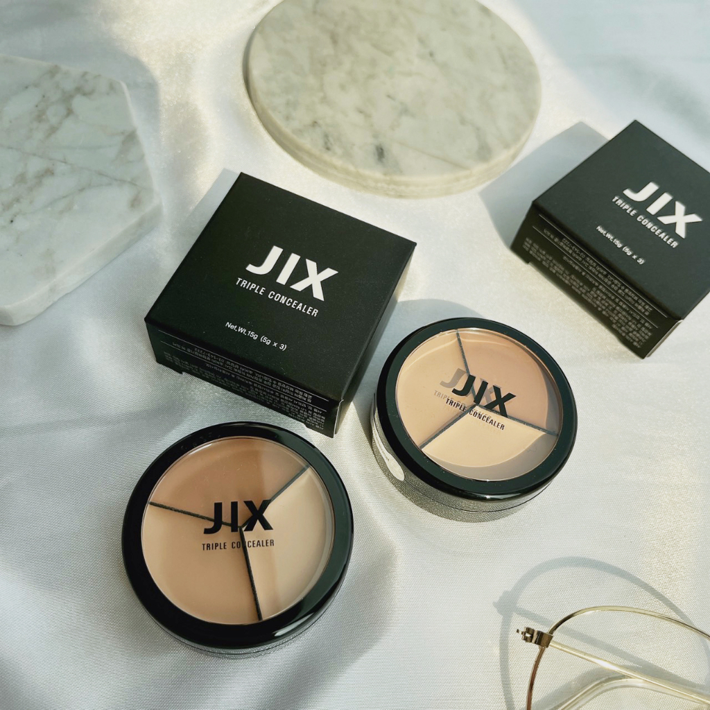 韓國 JIX J/X Professional 三色遮瑕膏 15g 遮瑕膏 遮瑕盤 遮瑕 三色遮瑕盤 | 蝦皮購物