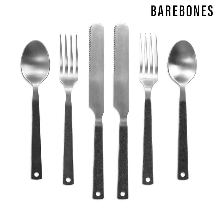 Barebones【撒野戶外】 不鏽鋼餐具組 CKW-360 / 西餐餐具 刀叉匙 牛排刀 | 蝦皮購物
