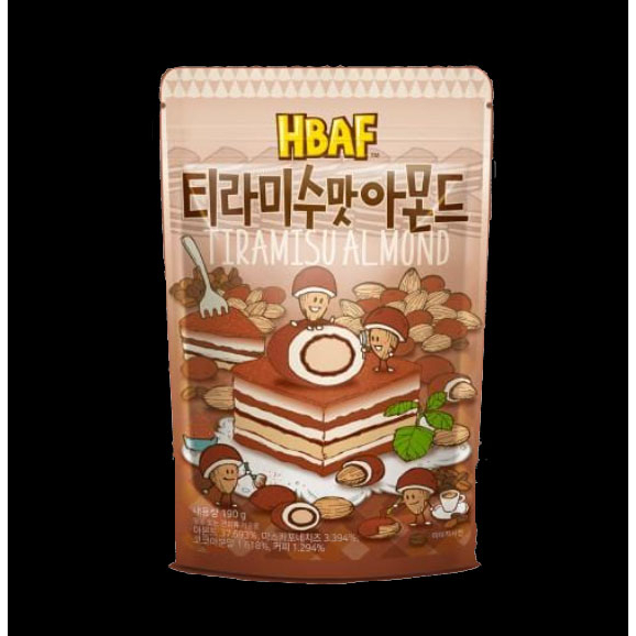 台灣現貨 大包 HBAF 190g 210g 韓國杏仁 大包 中包 40g大隨身包 多種口味! 杏仁果 花生 | 蝦皮購物