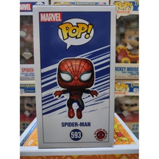 FUNKO POP 正版 593 蜘蛛人 飛行 鑽石版 漫威 系列 | 蝦皮購物