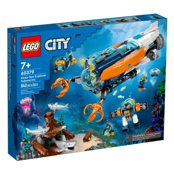 BRICK PAPA / LEGO 60379 Deep-Sea Explorer Submarine | 蝦皮購物