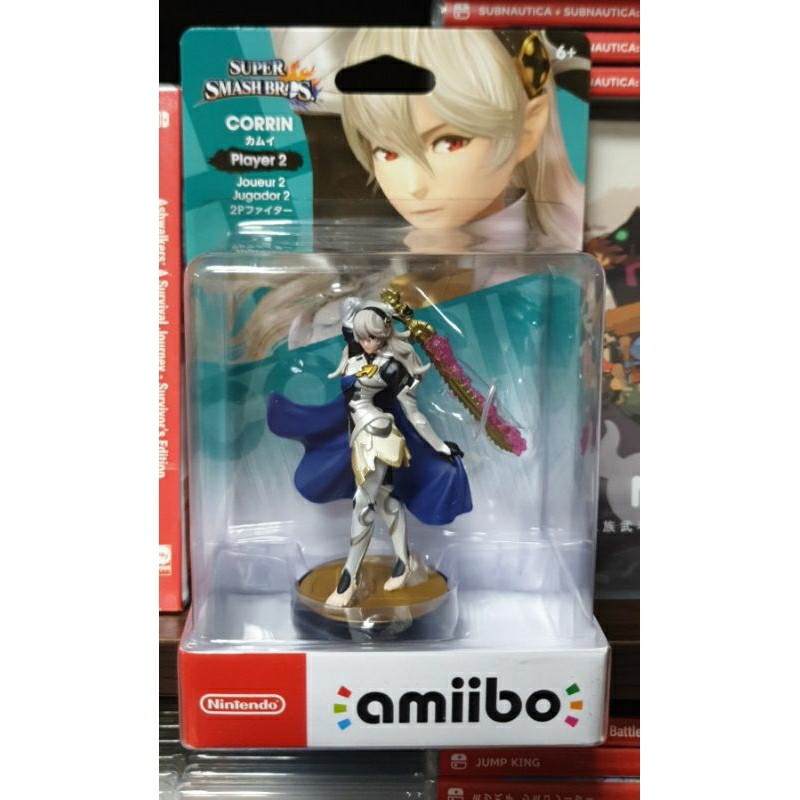 【全新現貨】amiibo 神威 2P 女 KAMUI 聖火降魔錄 任天堂大亂鬥系列3DS NS Switch周邊 女神威 | 蝦皮購物