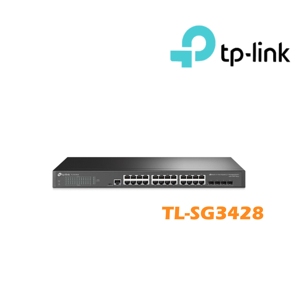 TP-Link TL-SG3428 24埠 10Mbps/100Mbps/1Gbps RJ45 Gigabit L2 管 | 蝦皮購物