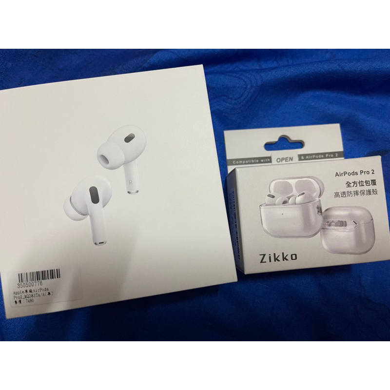 免運 現貨 Apple Airpods Pro 2代 新版支援magsafe 藍牙耳機 原廠公司貨 全新未拆封 送保護套 蝦皮購物