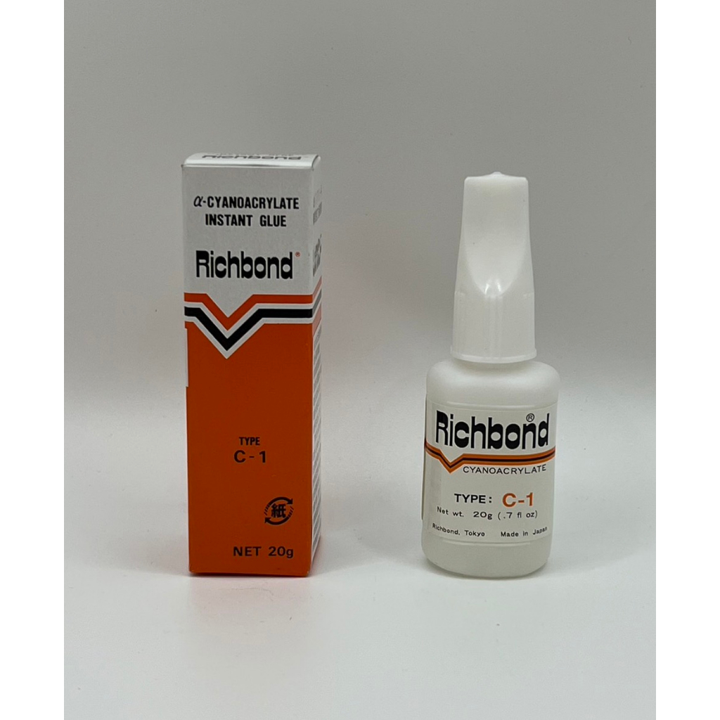 *嚴選五金* 台灣現貨 馬上出貨 日製瞬間膠 瞬間膠 3秒膠 Richbond 20g 需收據請備注 | 蝦皮購物