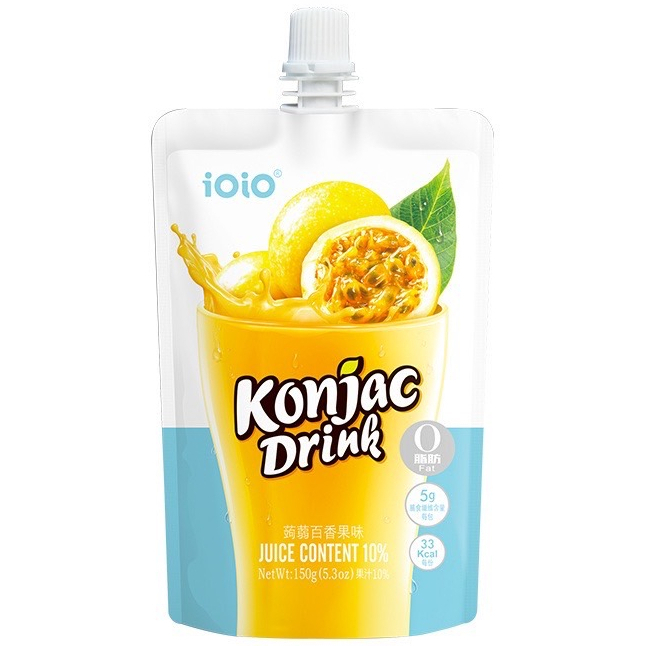 森吉小舖 十全 iOiO 超口感蒟蒻 150g 水果蒟蒻 果凍吸凍 蒟蒻 白葡萄 蘋果 百香果 | 蝦皮購物