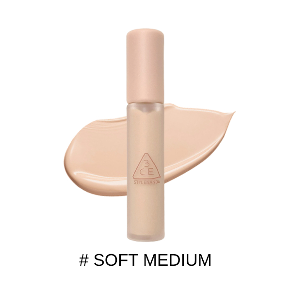 [現貨] 3CE 親膚遮瑕液 Skin Fit Cover Liquid Concealer 遮瑕 遮瑕液 打亮 提亮 | 蝦皮購物
