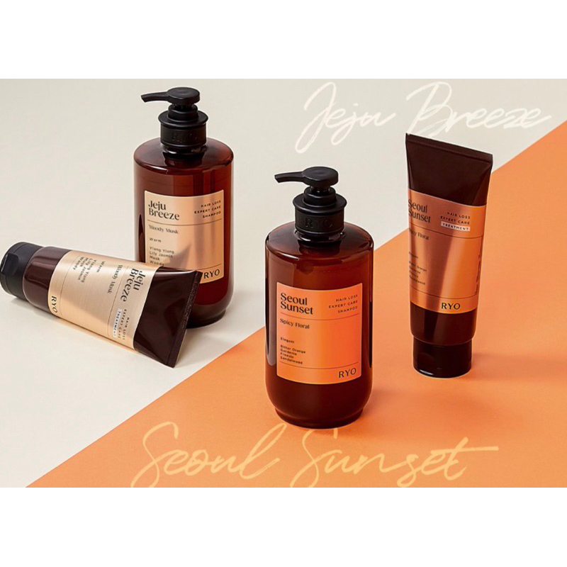 【RYO 呂】強韌髮根香氛洗髮精 585ml x2入 洗髮精585ml+護髮髮膜200ml(首爾夕陽/濟州微風） | 蝦皮購物