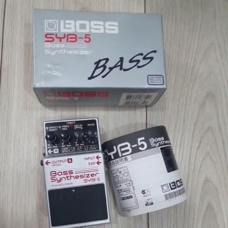 BOSS SYB5 SYB-5 bass synthesizer 貝斯合成器 [Bass] [合成器] | 蝦皮購物