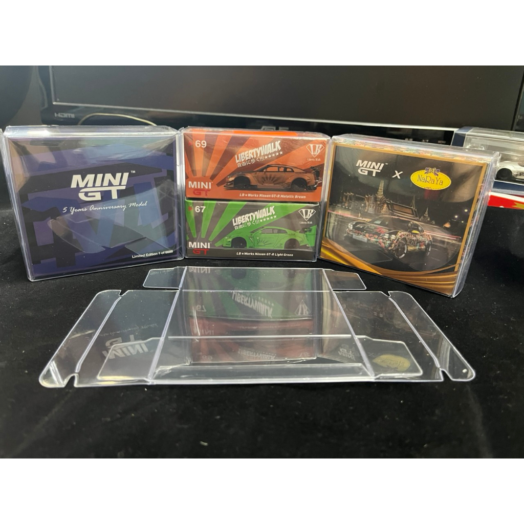 【QIYI SHOP】MINI GT 膠盒 方盒 雙車盒 塑膠盒 收納盒 保護盒(不含車模) | 蝦皮購物