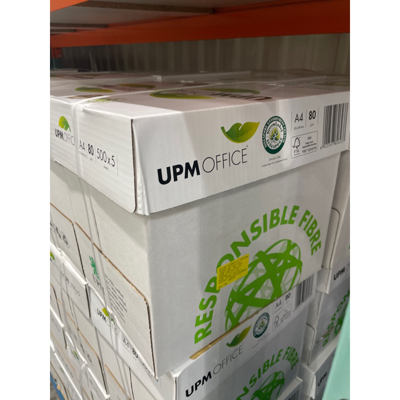 UPM OFFICE A4 80G影印紙 500張x5包FSC#122701 | 蝦皮購物