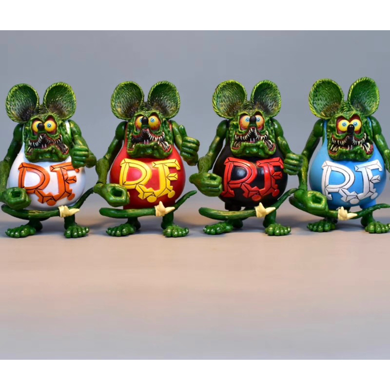 老玩具收藏 Old School Toy-RAT FINK瘋狂老鼠芬克傳奇 關節可動 | 蝦皮購物