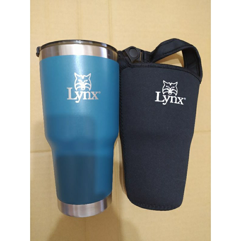 全新 900ml Lynx 真空環保隨行杯 (附手提布套) LY-1790 304不銹鋼 大口徑 手搖杯 保冰杯 保溫杯 | 蝦皮購物
