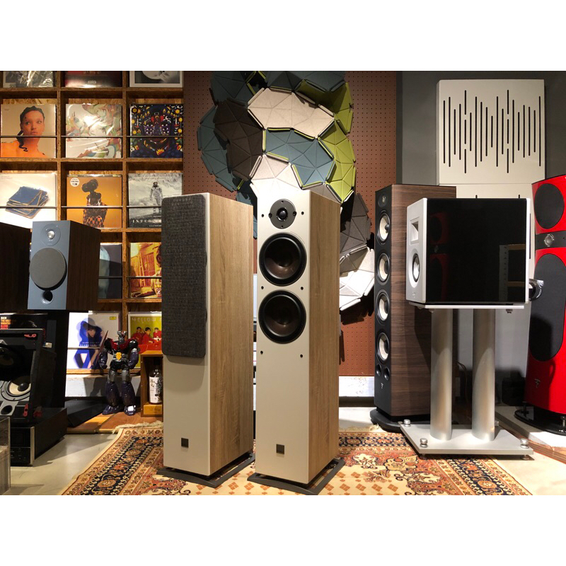 [ 沐耳 ] 丹麥精品 DALI 落地/主動式/兩音路三單體揚聲器 Oberon 7C + Sound Hub 無線傳輸 | 蝦皮購物
