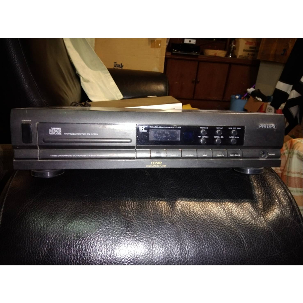 Philips CD502 4号頭，16bit DA CONVERTER 高解析度tiwn dac system 少用 | 蝦皮購物