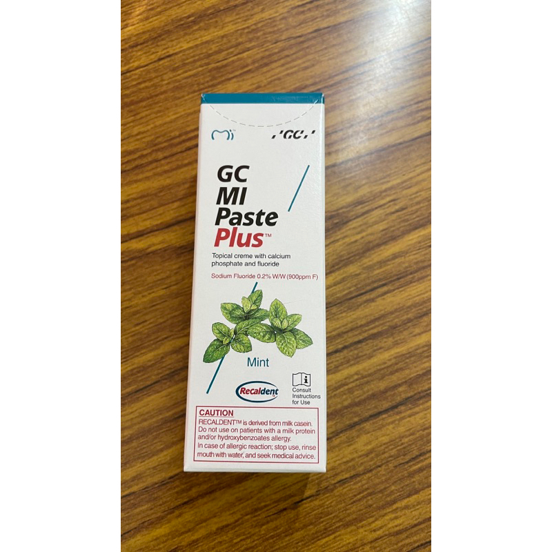 GC Tooth Mousse（不含氟）、MI Paste Plus（含氟）日本牙齒研磨乳膏 日本製 | 蝦皮購物