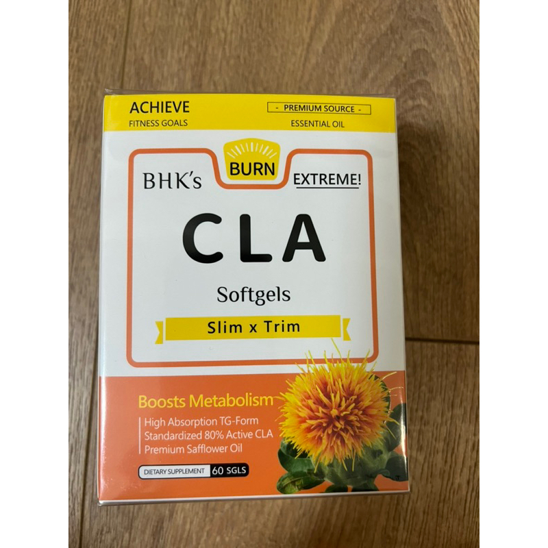 BHK’s 紅花籽油CLA 軟膠囊 (60粒/盒) 現貨 | 蝦皮購物
