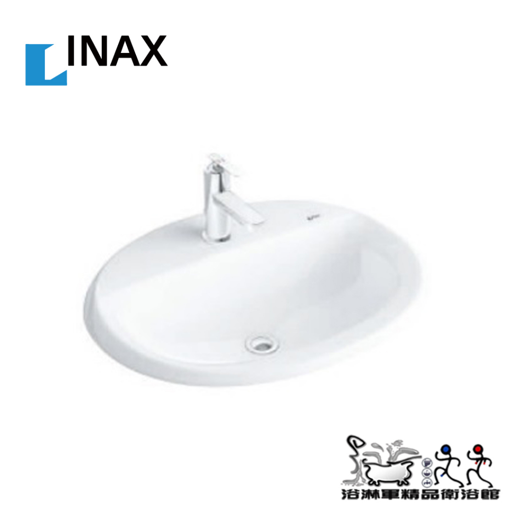『浴淋軍』日本 INAX 伊奈 半崁型面盆 洗手盆 立體盆 AL-2395VFC-TW/BW1 | 蝦皮購物