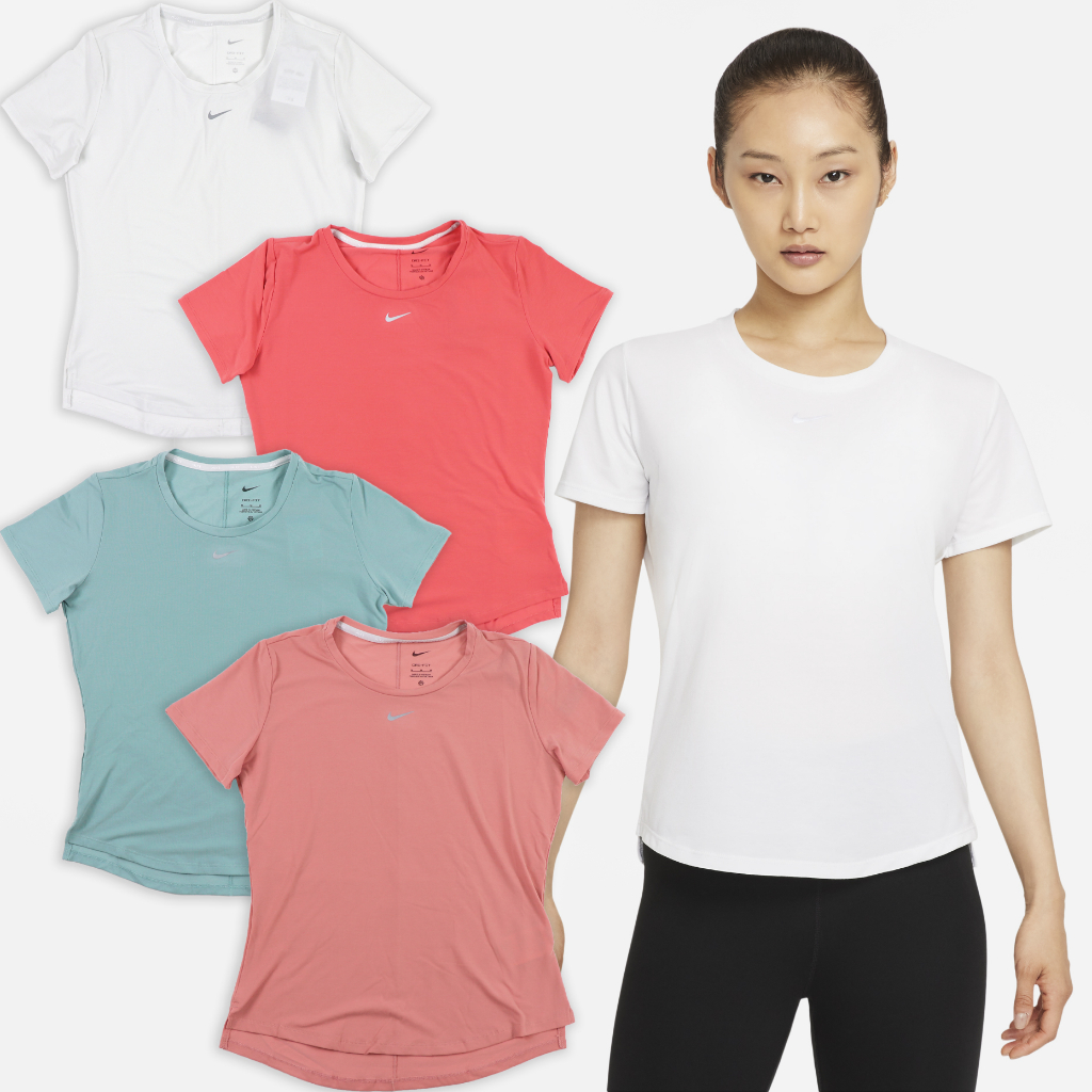 歐鉉NIKE DRY UV ONE LUXE 反光LOGO 訓練 短袖 女 DD0619-100-655-309-618 | 蝦皮購物