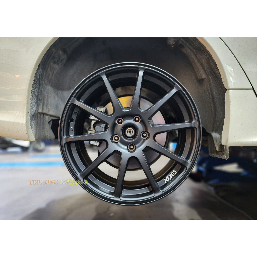 歡迎詢問套餐價優惠 土城輪胎王 SSR GTV02 18吋旋壓鋁圈 平光黑 亮銀 5/114.3 放射 | 蝦皮購物