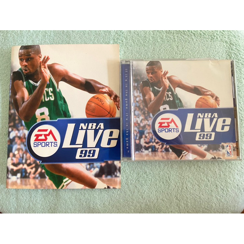 NBA Live 99。Game。 EA sport 。1說明書1CD。絕版收藏時代遊戲。光碟完好無刮如照片 | 蝦皮購物