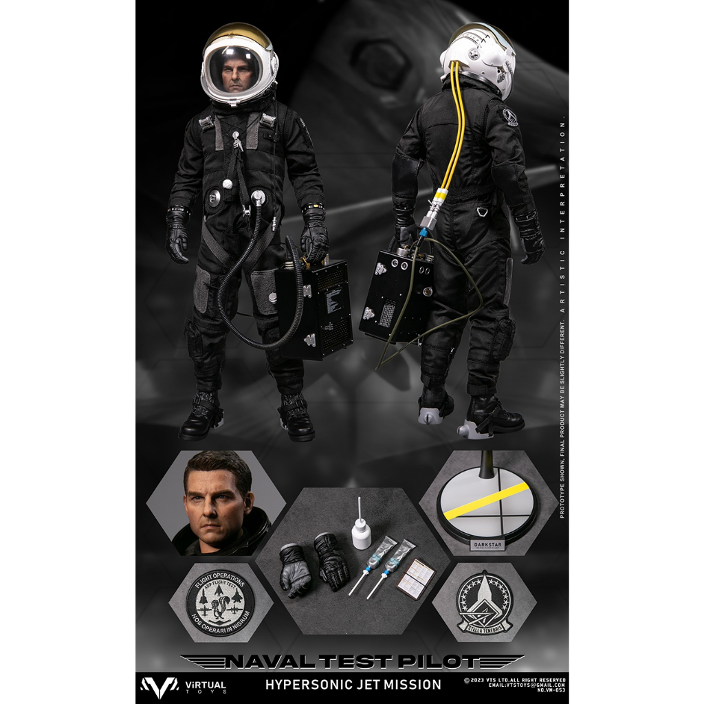 (請先詢問) VTSTOYS : 1/6 超高音速任務 海軍試飛員 VM-053 | 蝦皮購物