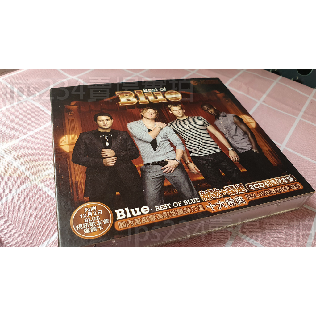 [二手CD] Blue - Best of Blue 新歌+精選 2CD初回限定盤 | 蝦皮購物