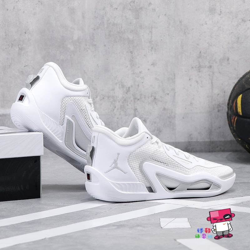 球鞋補習班 NIKE JORDAN TATUM 1 PF 裸空 白銀 純白 JT1 籃球鞋 耐磨 FQ1304-100 | 蝦皮購物