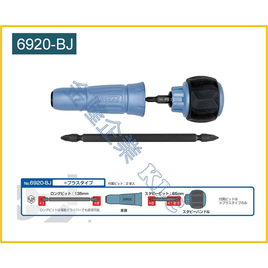 【天隆五金】(附發票)日本製 SUNFLAG新龜 兩截式起子 十字起子 一字起子 螺絲起子組 起子頭 棘輪扳手 | 蝦皮購物