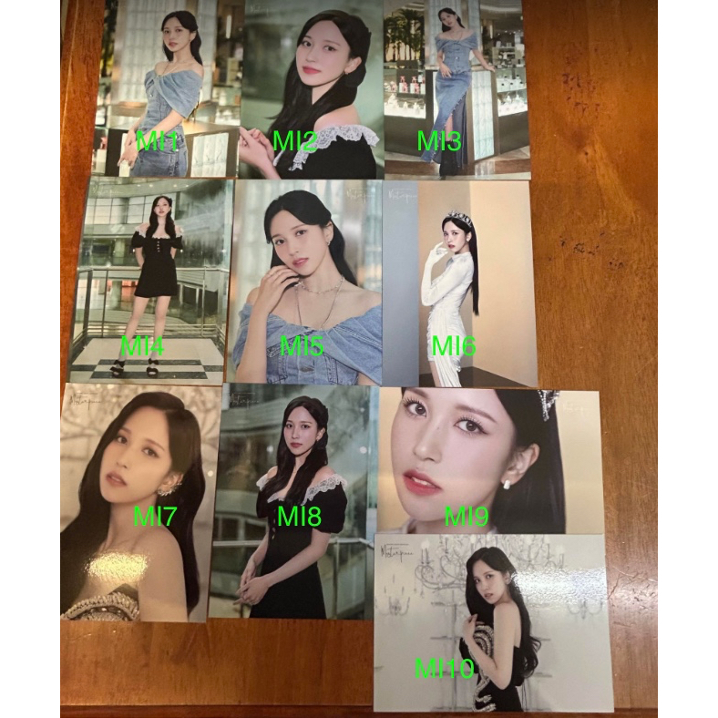 TWICE MINA SANA MOMO『MISAMO SHOWCASE “Masterpiece”』隨機大卡 單賣美品 | 蝦皮購物