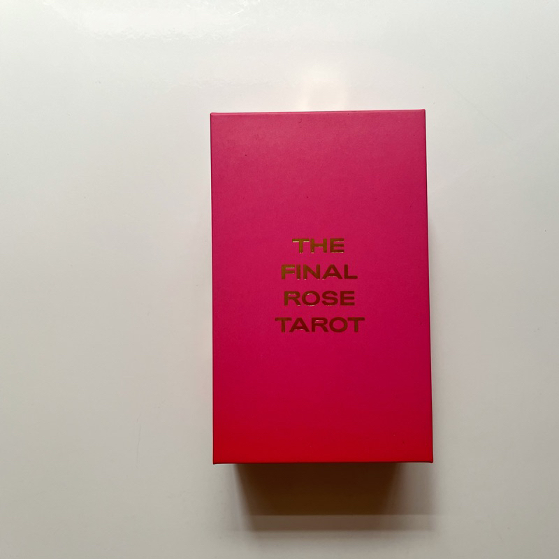 (近全新) 鍍金邊最後的玫瑰塔羅牌The Final Rose Tarot | 蝦皮購物