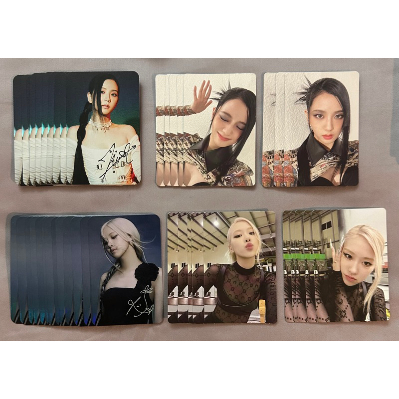 現貨 Blackpink 小卡 YGTH 泰特 單封 born pink 泰國特典 專輯 官方 jisoo rose | 蝦皮購物
