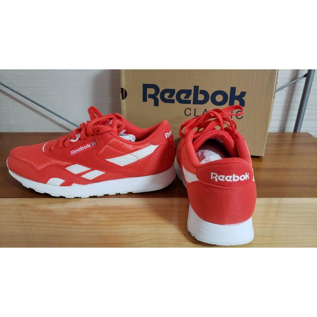 Reebox Classic Nylon color shoes 運動鞋 紅 (全新) | 蝦皮購物