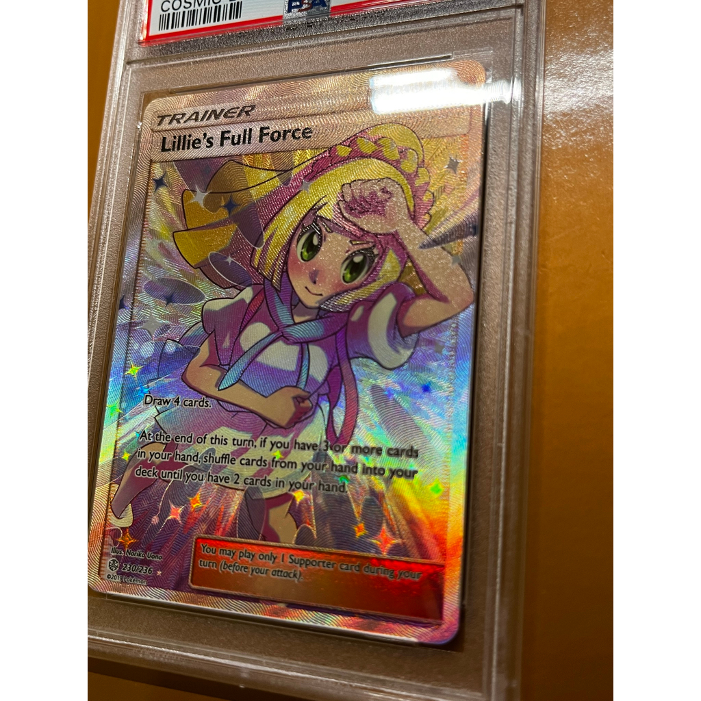 2019 PSA 9分 莉莉艾 LILLIE 精靈寶可夢 Pokemon 美版 英文 全圖 ART 寶可夢卡 PTCG | 蝦皮購物