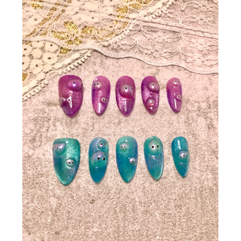 【Anliya Nail 】 01手工訂製穿戴甲 s碼 | 蝦皮購物