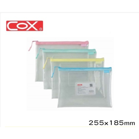 COX三燕 A5 EVA環保透明拉鏈袋 862H 夾鏈袋 資料套 資料袋 收納袋 夾鍊袋 文件袋 | 蝦皮購物