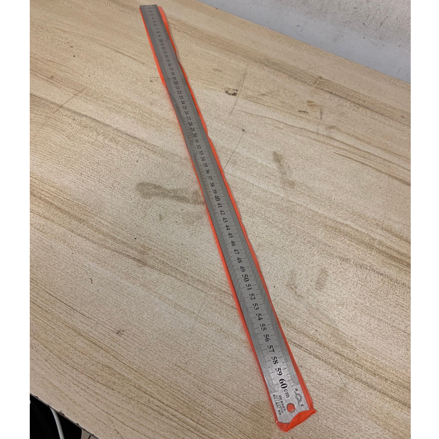 多功能不銹鋼尺直尺量尺刻度尺公分英吋測量尺鋼板尺鐵尺(60公分/@777-21211) | 蝦皮購物