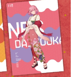 大妖怪 羅森 LAWSON 資料夾 筆記本 小海報 nqrse Arisakaaa だるまいずごっど なるせ 日本合作 | 蝦皮購物