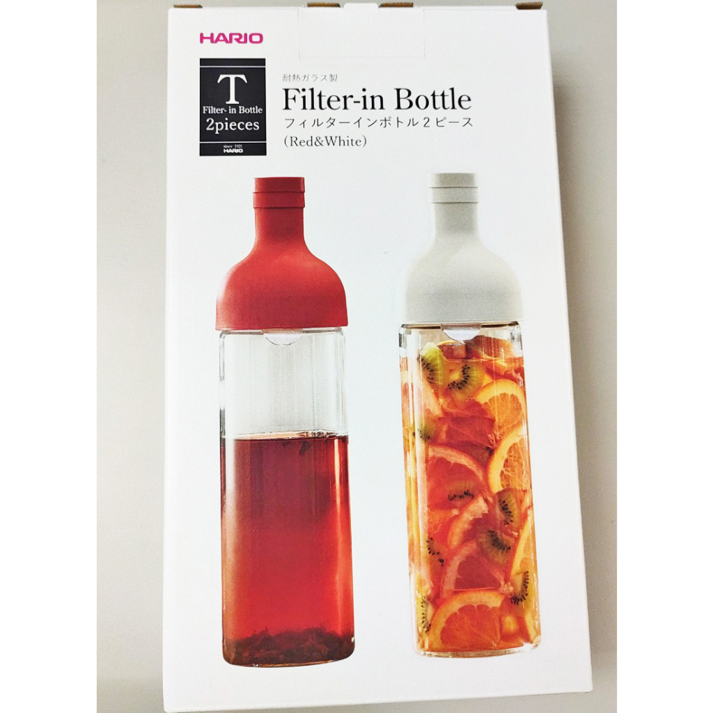 現貨 日本製 HARIO 酒瓶冷泡茶壺 750ml 2入組 2件組 FIB-75 茶壺 水壺 冷泡壺 酒瓶造型 正版 | 蝦皮購物