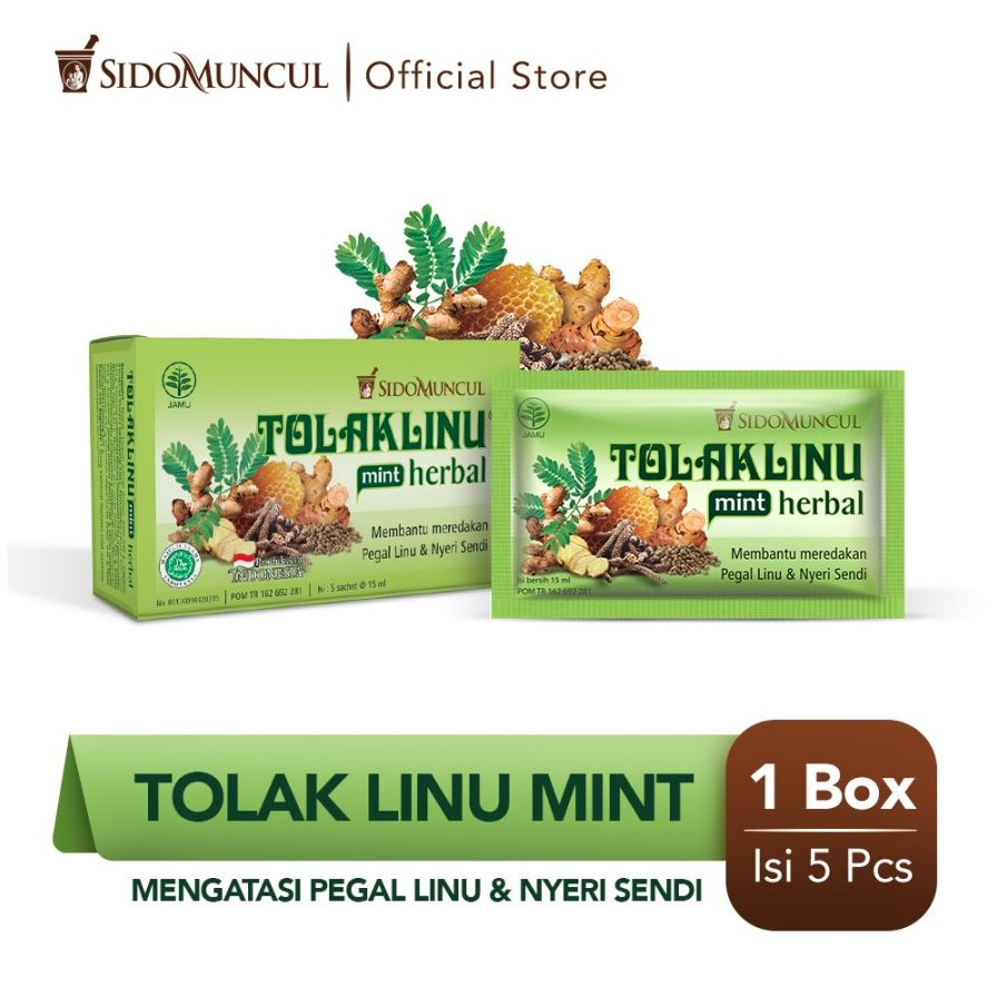 (預購)印尼品牌 Sido Muncul Tolak Linu Mint Cair Dus 1盒5包 | 蝦皮購物