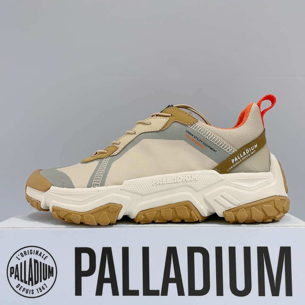 PALLADIUM OFF-GRID LO WP+ 男女款 奶茶色 低筒 防水 輪胎底 雨鞋 休閒鞋 77332-210 | 蝦皮購物