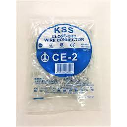 KSS 凱士士 閉端端子 CE1 CE2 CE5 CE8 (100個) 接線 奶嘴頭 壓線帽 接線帽 絕緣端子 | 蝦皮購物