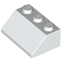 「翻滾樂高」LEGO 3038 Slope 45 2x3 斜邊 白色 | 蝦皮購物