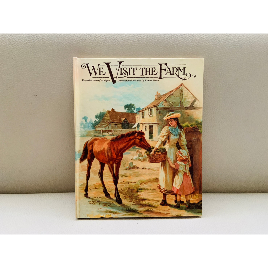 絕版立體書 We Visit the Farm 1989年 立體繪本 pop up Ernest Nister 復刻版 | 蝦皮購物